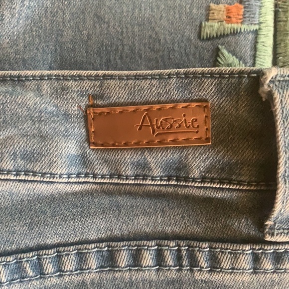 Aussie | Jeans | Aussie Embroidered Jeans | Poshmark